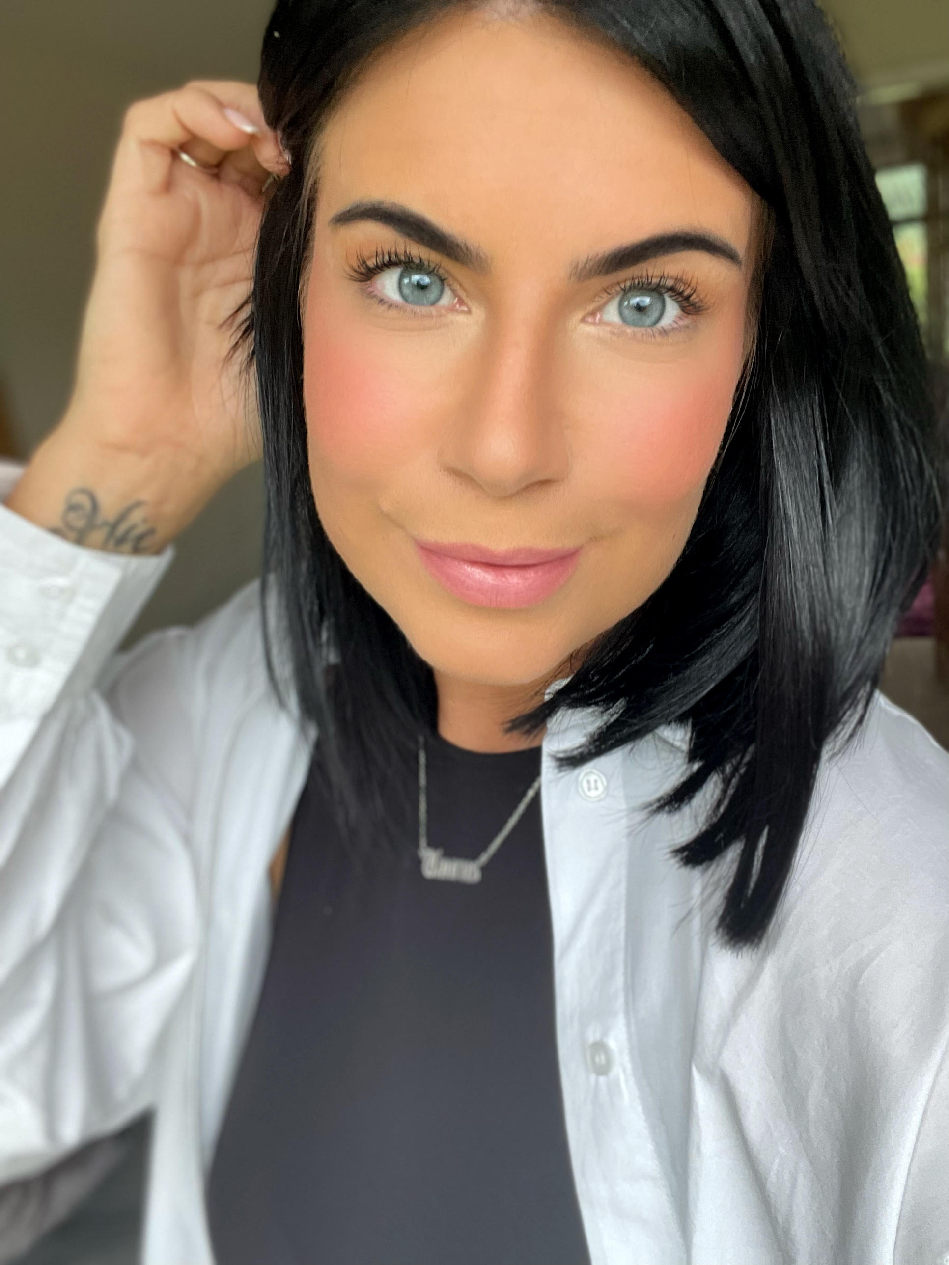 about – and she said